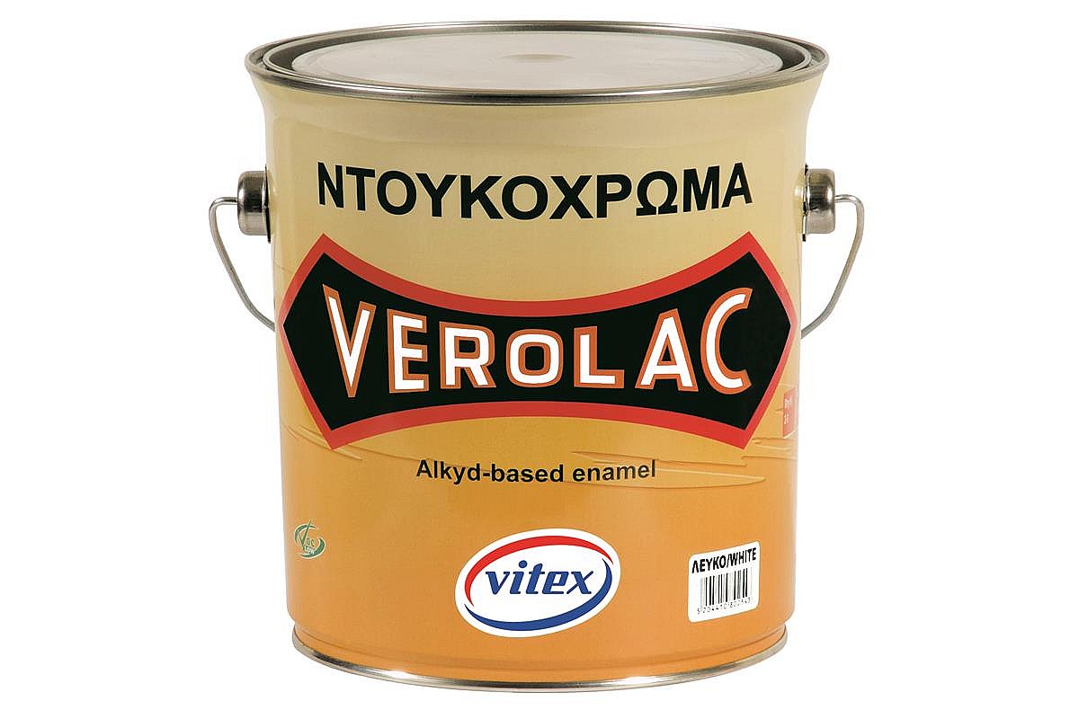 Verolac ντουκόχρωμα Vitex 2,5L Μαύρο/Ασπρο/Κυπαρισσί | e-STRATOS.GR